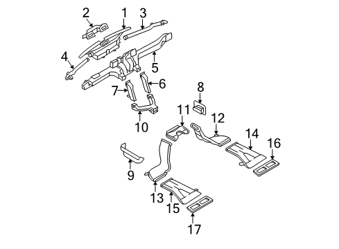 68264479AA - Genuine Mopar BRACKET-ENGINE MOUNT