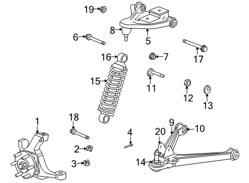 68150122AA - Genuine Mopar BULB