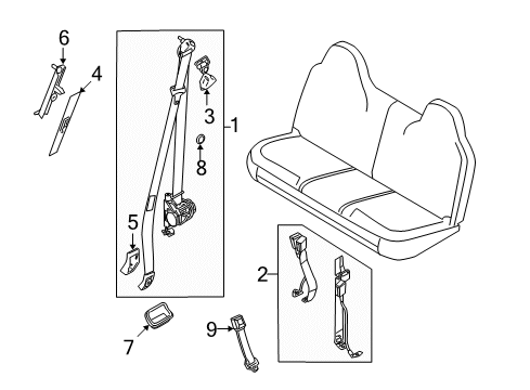 68167887AA - Genuine Mopar HUB-WHEEL
