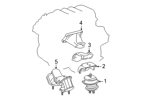 1ZT60ZZZAA - Genuine Mopar BEZEL-HEADLAMP