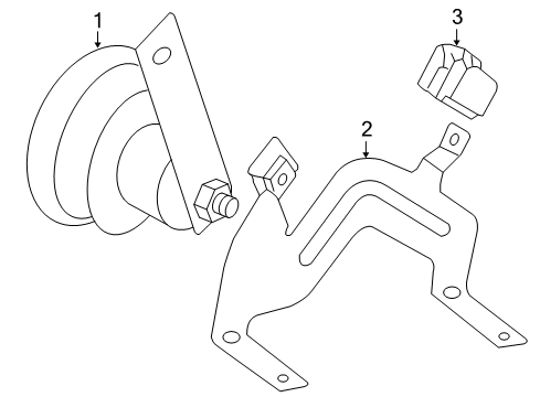 68141918AB - Genuine Mopar HANGER-EXHAUST