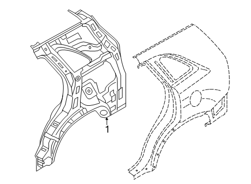 5QZ62XS9AB - Genuine Mopar FASCIA-HITCH