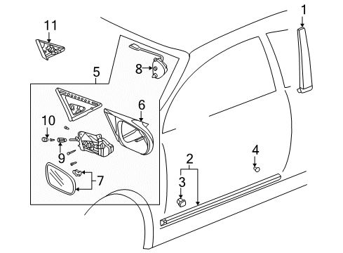 68194317AC - Genuine Mopar MOUNT-STRUT
