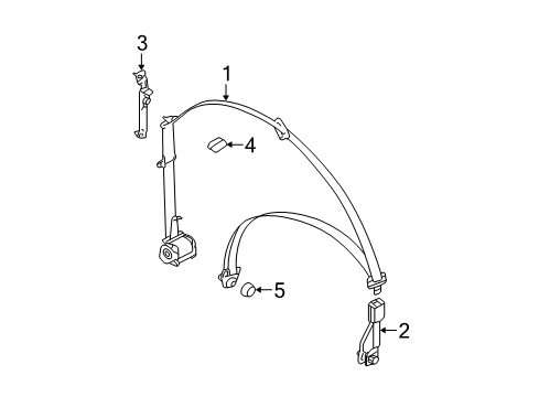 68246453AA - Genuine Mopar HUB-WHEEL