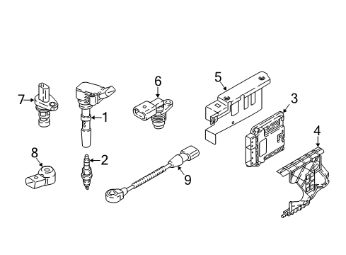 68195896AC - Genuine Mopar BUMPER-FRONT
