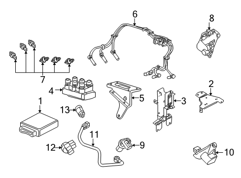 68252522AA - Genuine Mopar INSULATOR-ENGINE MOUNT