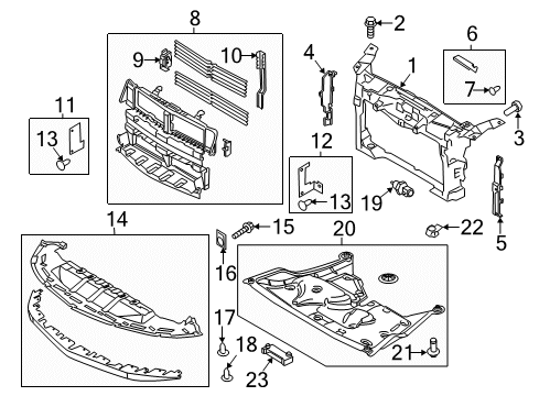 68143107AB - Genuine Mopar BEZEL-ADAPTIVE CRUISE CONTROL
