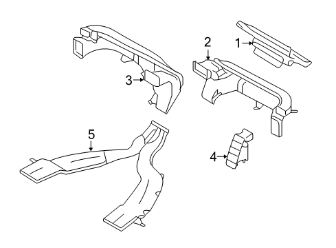 68197700AB - Genuine Mopar PANEL-CLOSE OUT