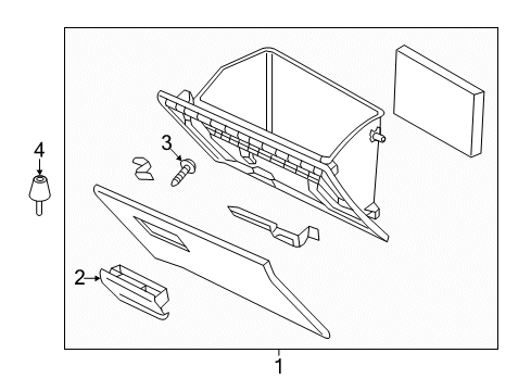 68094301AC - Genuine Mopar GRILLE-RADIATOR