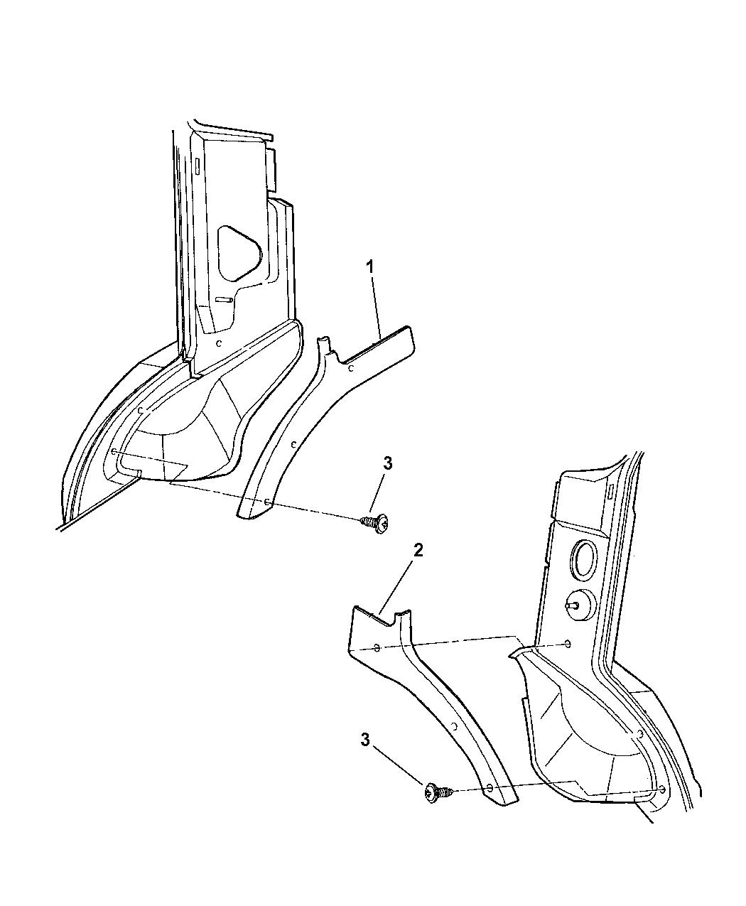 5168389AA - Genuine Mopar ARM-LOWER CONTROL