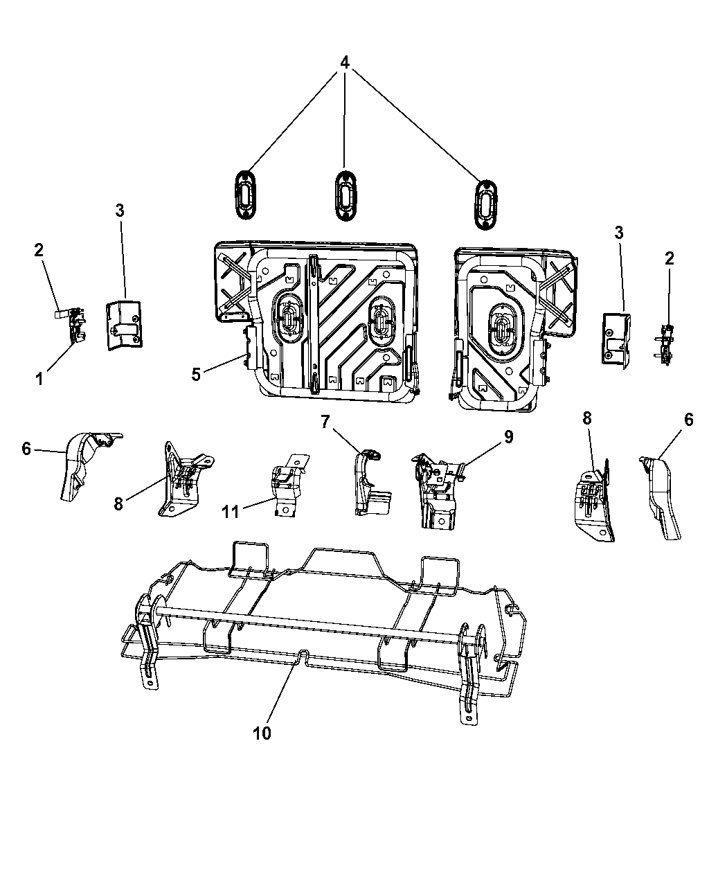 68210330AA - Genuine Mopar SENSOR-PRESSURE