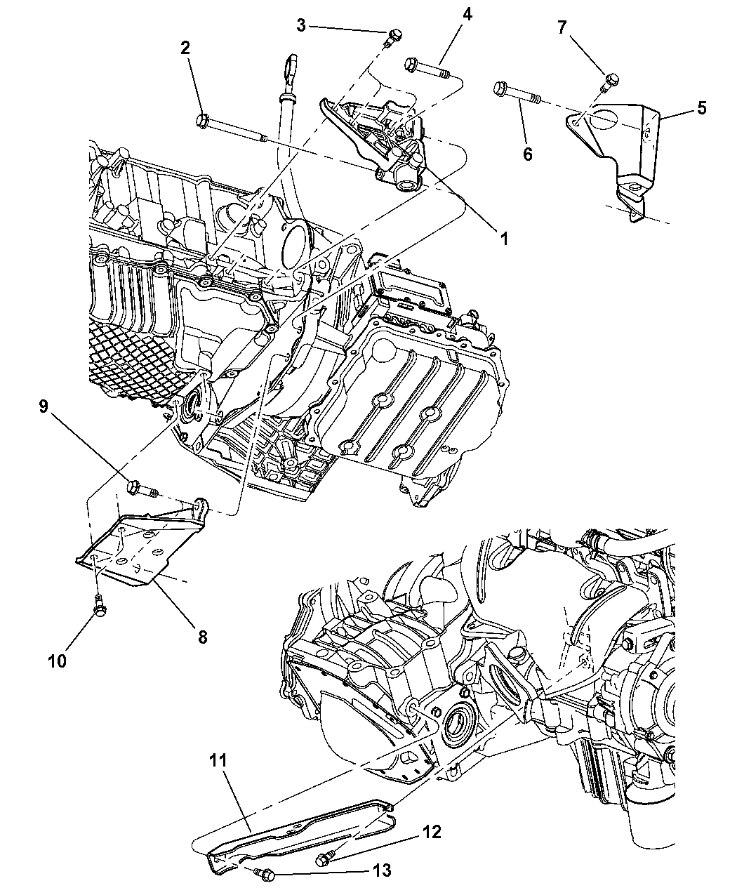 5184454AE - Genuine Mopar GASKET-CROSSOVER WATER OUTLET