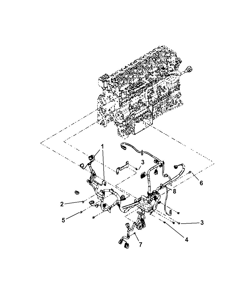 68109353AD - Genuine Mopar PIPE-EXHAUST FRONT