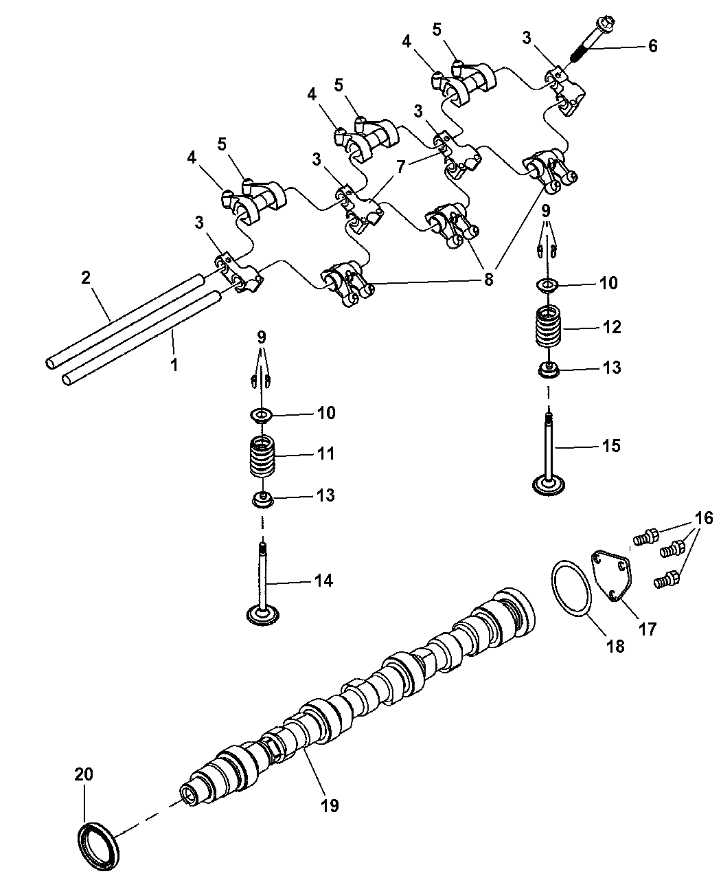 68054203AA - Genuine Ram PAD-ISOLATOR