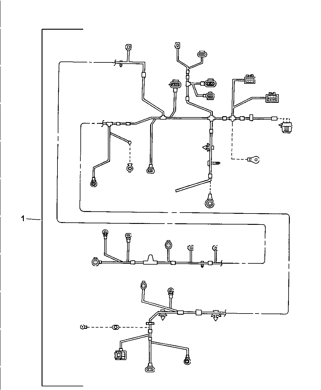 5064394AH - Genuine Mopar ANTENNA-CABLE & BASE ASSY