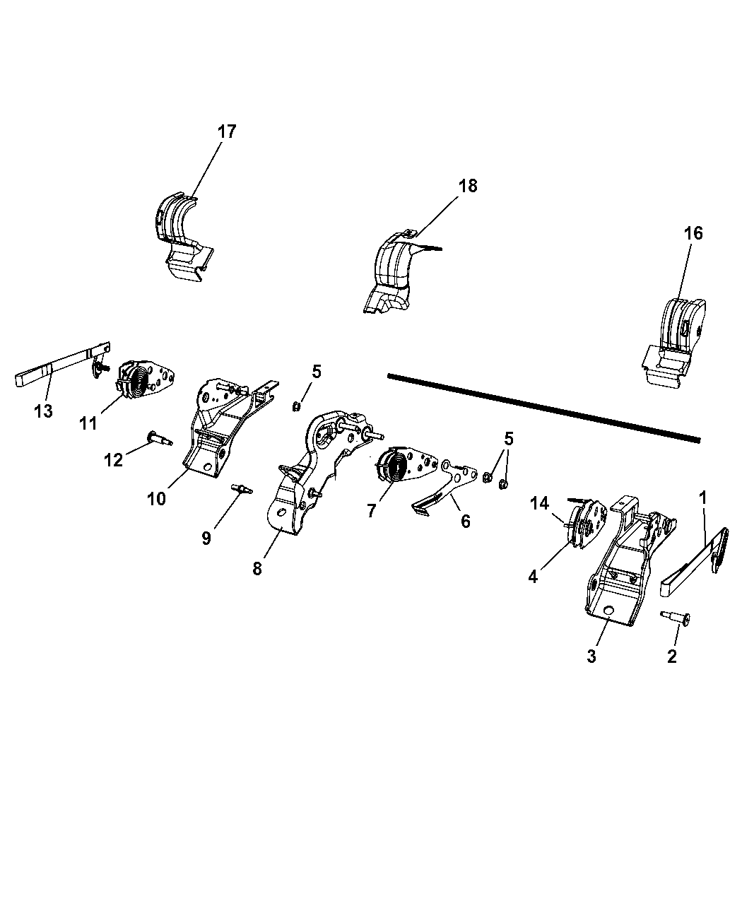 68184784AA - Genuine Mopar LINK-COMPRESSION