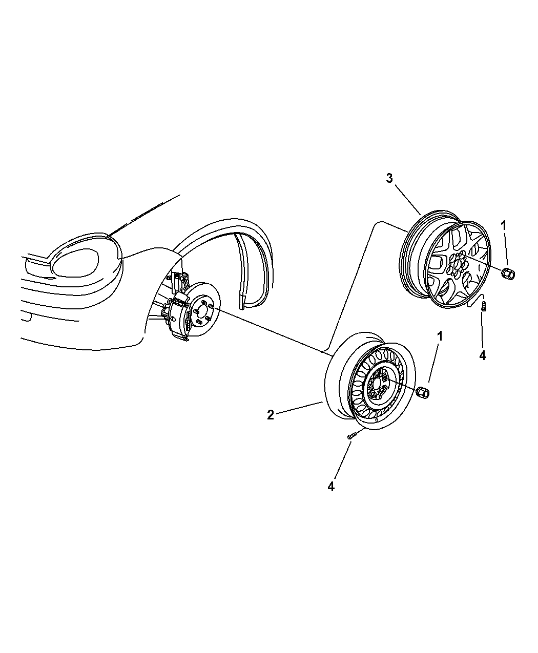 68377175AA - Genuine Mopar REINFMNT-D PILLAR