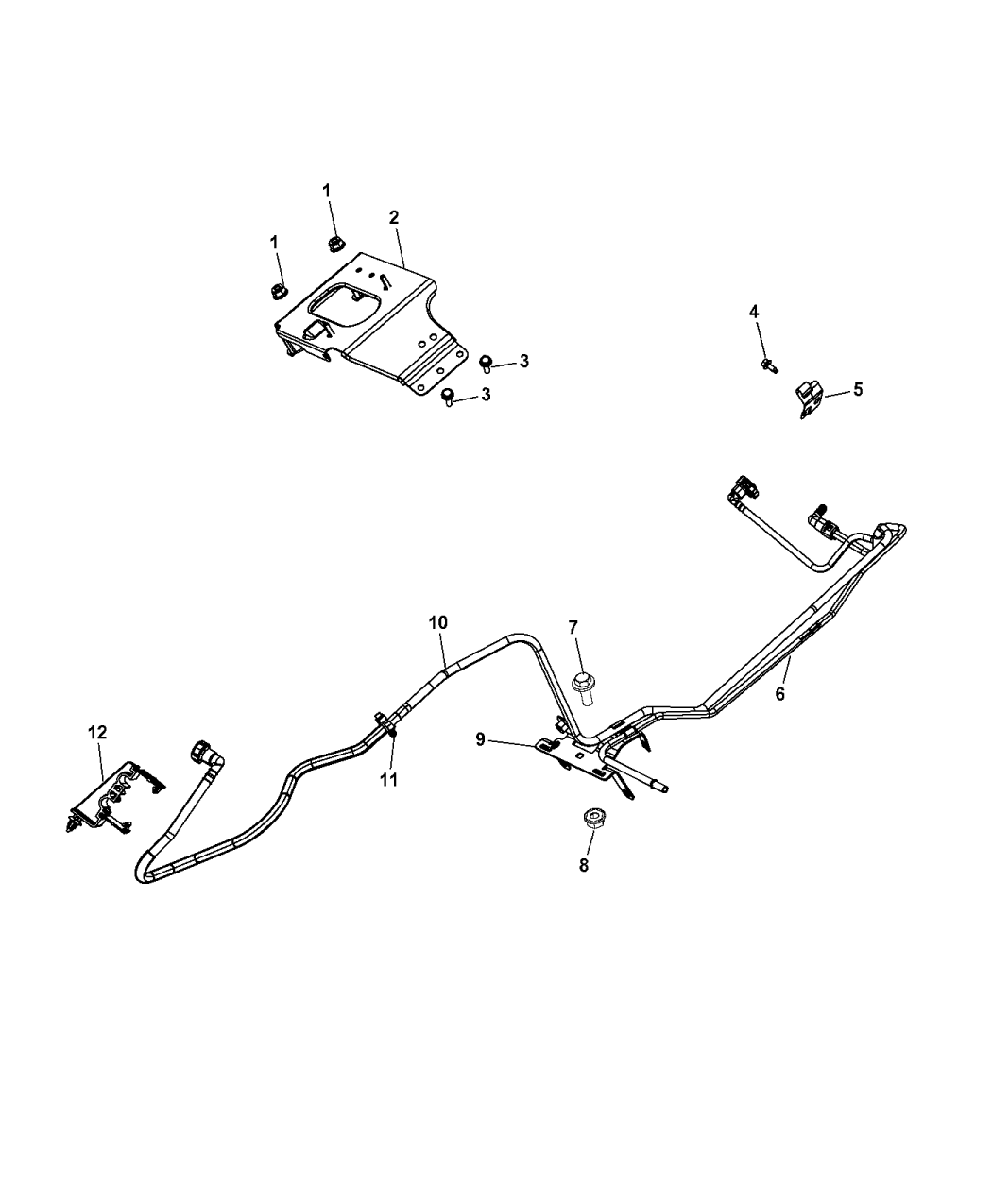 4884495AJ - Genuine Mopar MANIFOLD-INTAKE