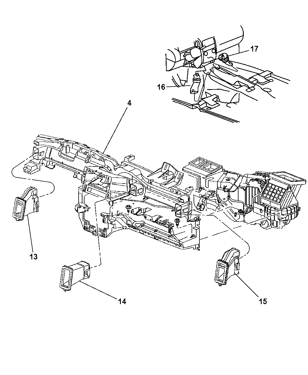 4429639 - Genuine Mopar BEARING-IDLER PULLEY