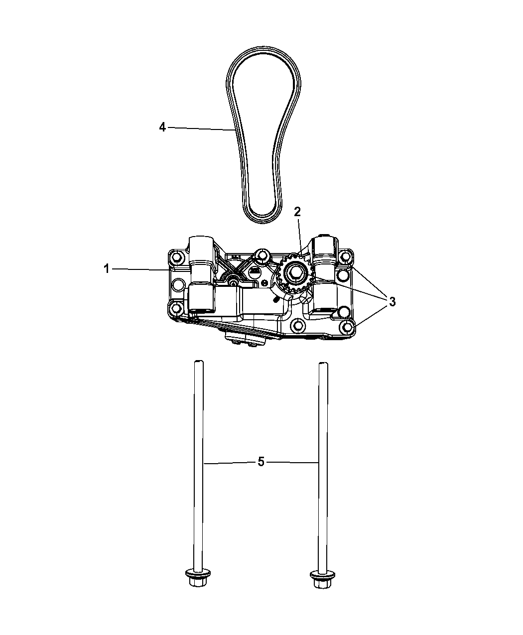 MD707575 - Genuine Mopar SEAL-TRANSMISSION OIL PUMP
