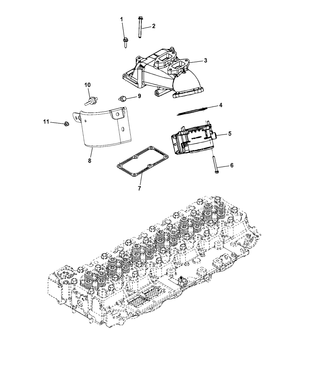 55277446AC - Genuine Mopar BLADE-FRONT WIPER
