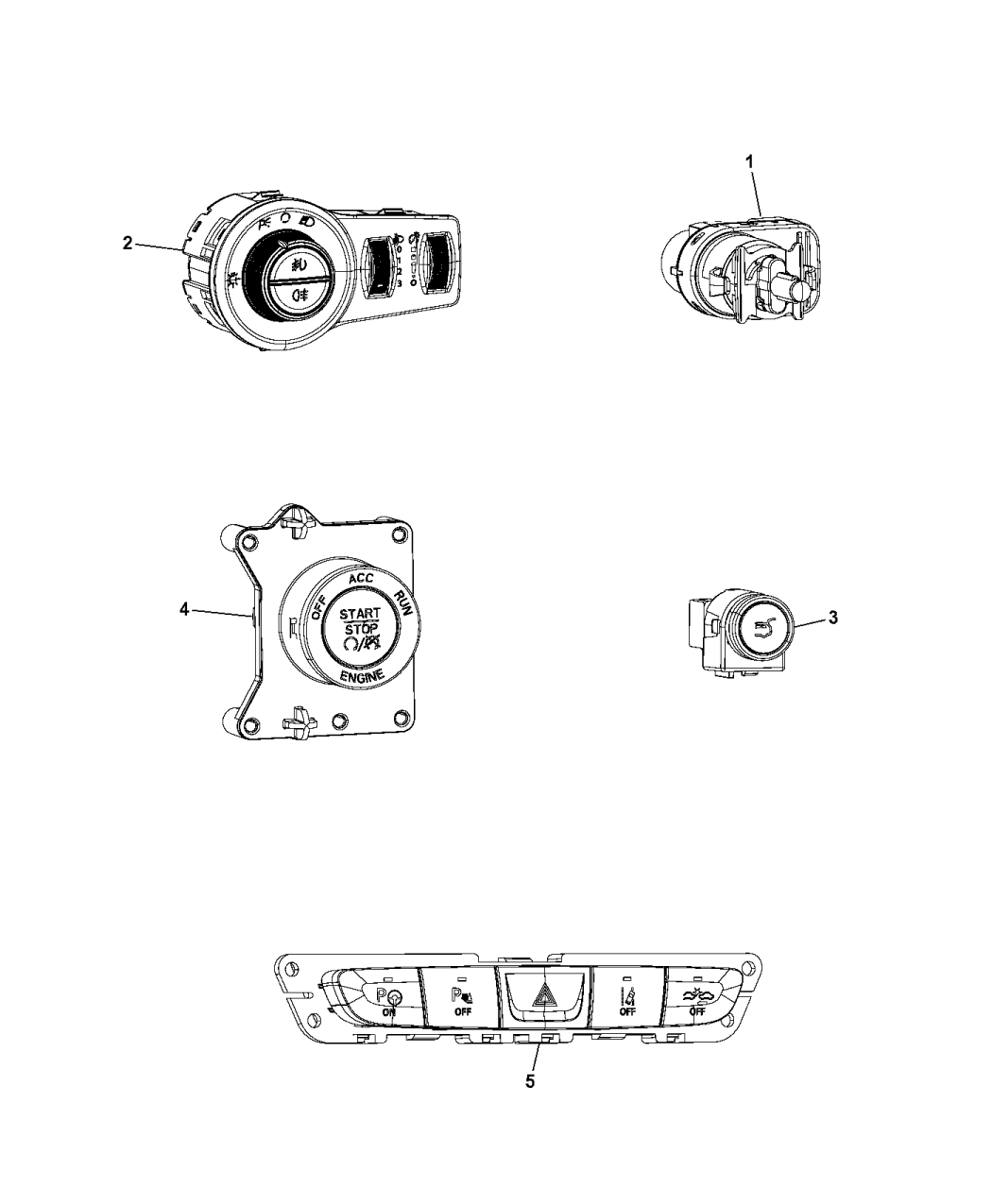 55056635AA - Genuine Mopar COOLER-CONDENSER AND TRANS COOLER