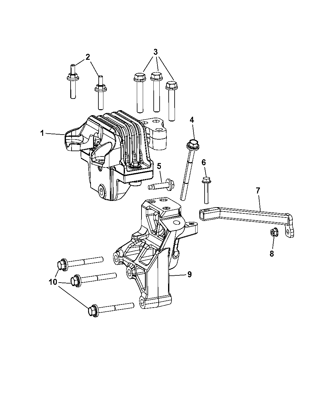5SW14SZ0AA - Genuine Mopar BEZEL-FRONT FASCIA