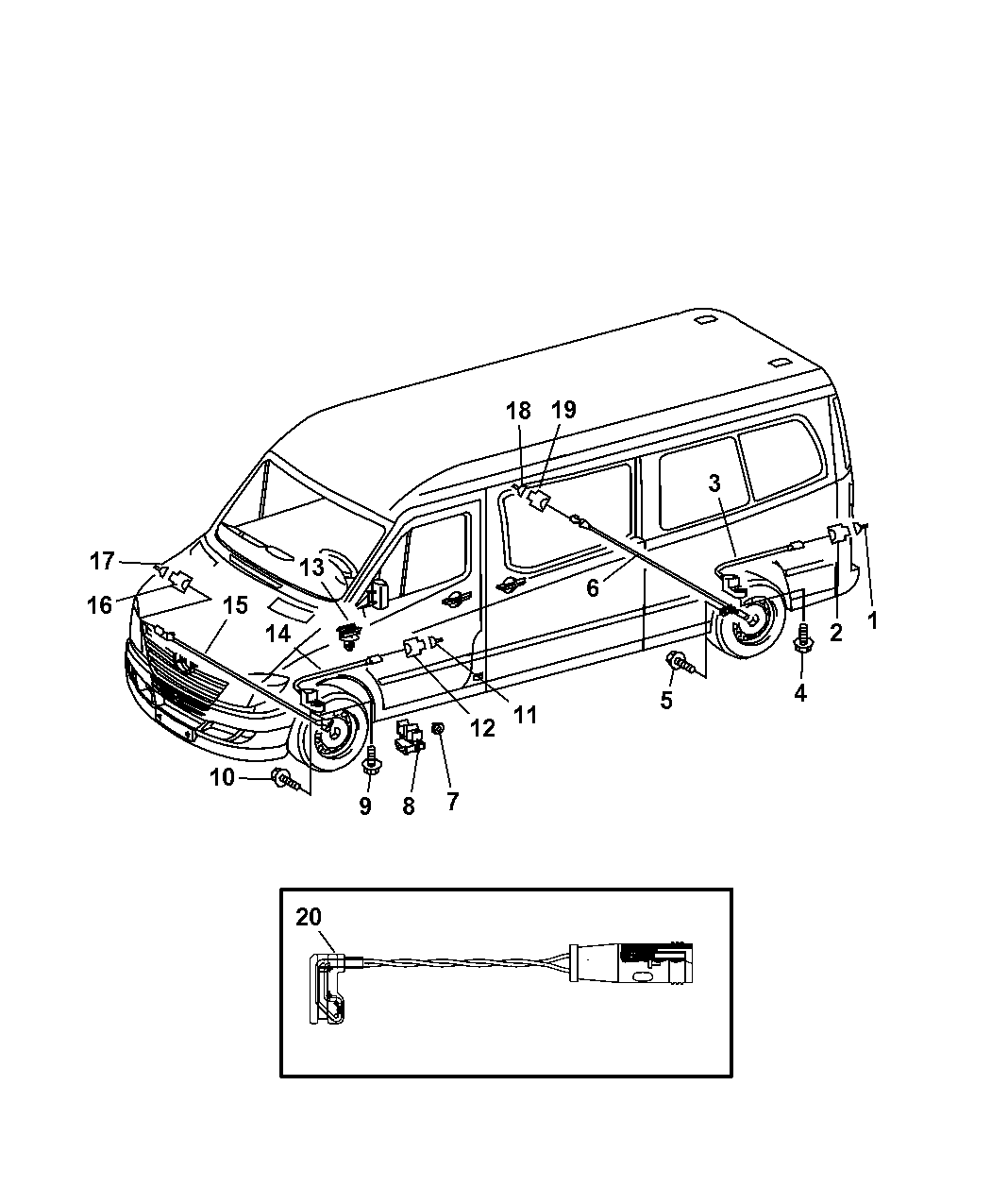 68241002AA - Genuine Mopar FUSE-Z CASE SINGLE MEGA