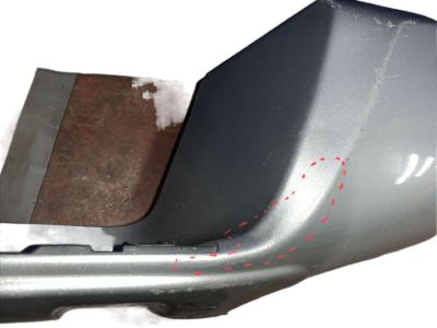 6410C731 - Genuine Mopar FASCIA-Rear Bumper