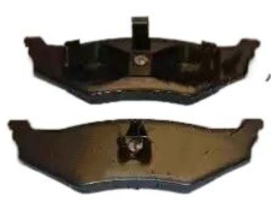 5135543AB - Genuine Mopar Rear Disc Brake Pad