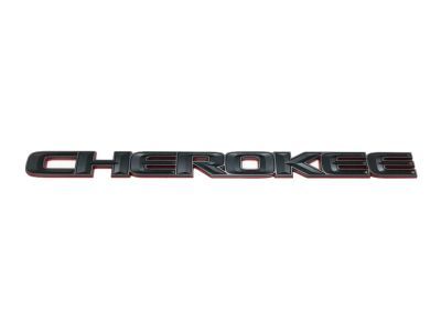 68271456AC - Genuine Mopar NAMEPLATE-Front Door