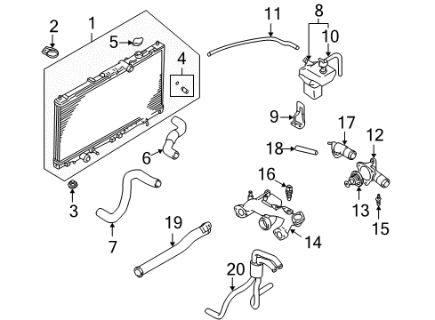 MR481216 - Genuine Mopar Radiator Cap