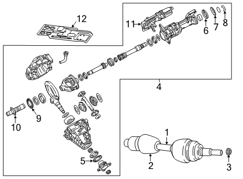 68028398AB - Genuine Mopar Shaft-Axle Half