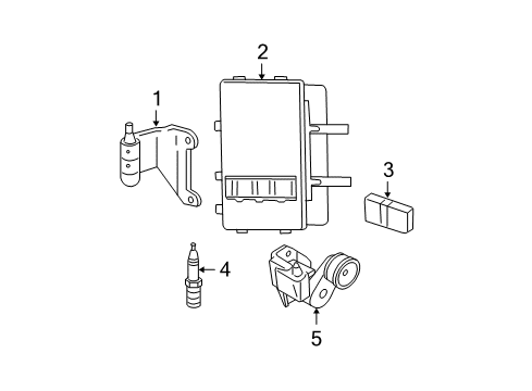 RL040495AH - Genuine Mopar Powertrain Control Module
