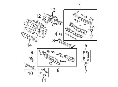 5155665AD - Genuine Mopar SILENCER-Dash Panel