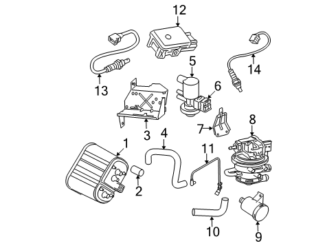4891414AE - Genuine Mopar Pump-Leak Detection