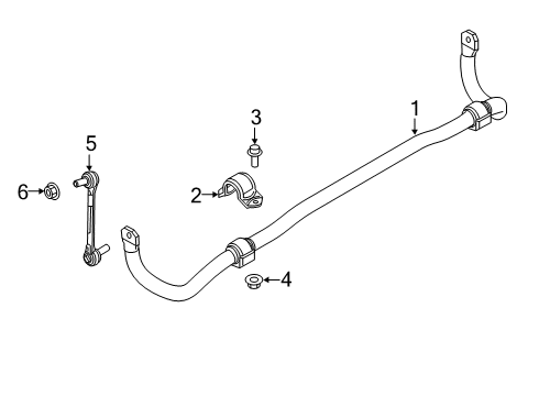 68348882AA - Genuine Mopar Stabilizer Bar Link