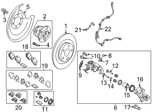3785A063 - Genuine Mopar Hub-Rear Wheel