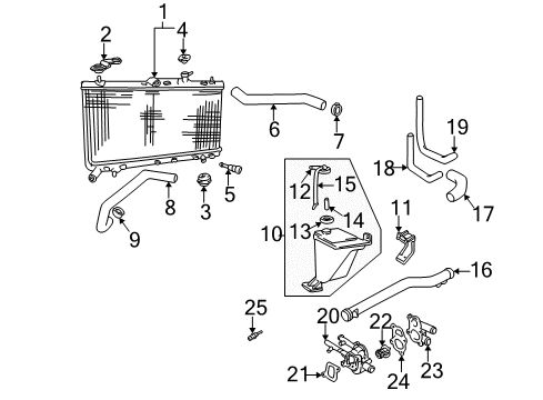 2546126000 - Genuine Mopar Pipe Assembly-Pipe Assembly-COOLANT