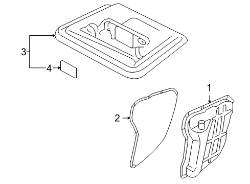 2824A012 - Genuine Mopar Filter-Automatic Transmission Valve Body