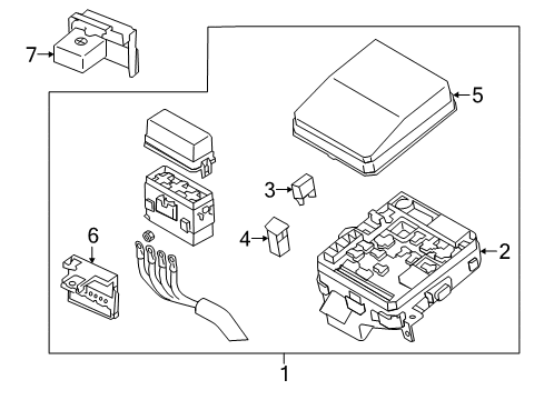 8571A019 - Genuine Mopar Link-FUSIBLE Link