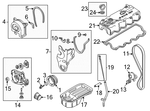 2431222613 - Genuine Mopar Belt-VALV-Valve Timing