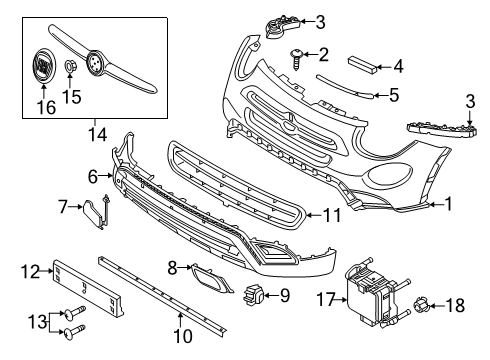 6UC76U00AA - Genuine Mopar Bumper-Lower
