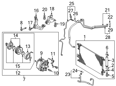 MR513496 - Genuine Mopar O Ring-A/C Piping