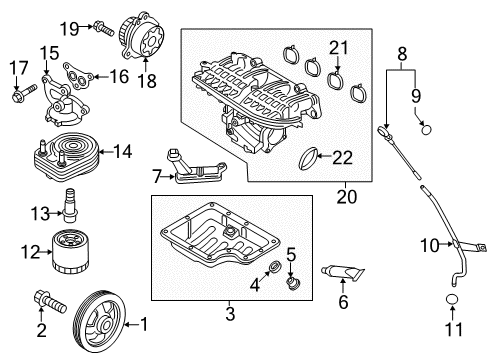 2625003301 - Genuine Mopar Assembly-Oil-Assembly-Oil