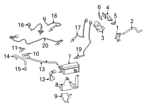 MN187611 - Genuine Mopar Valve-Emission SOLENOID