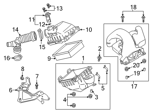 1525A052 - Genuine Mopar Sensor-Air Flow