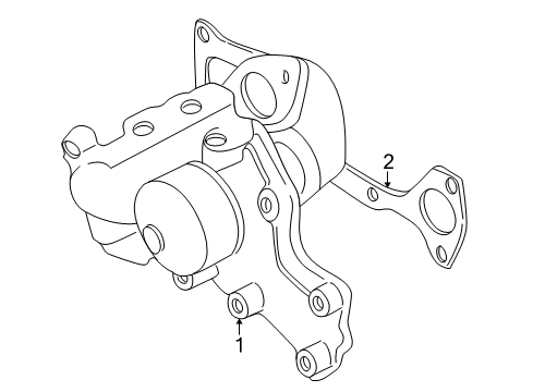 MD356876 - Genuine Mopar Water Pump Gasket
