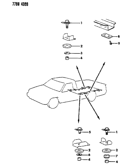 Mounting Cargo Box - 1988 Dodge Ram 50