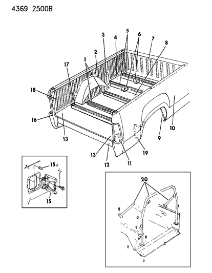 Express Box - Sweptline - 1985 Dodge W350